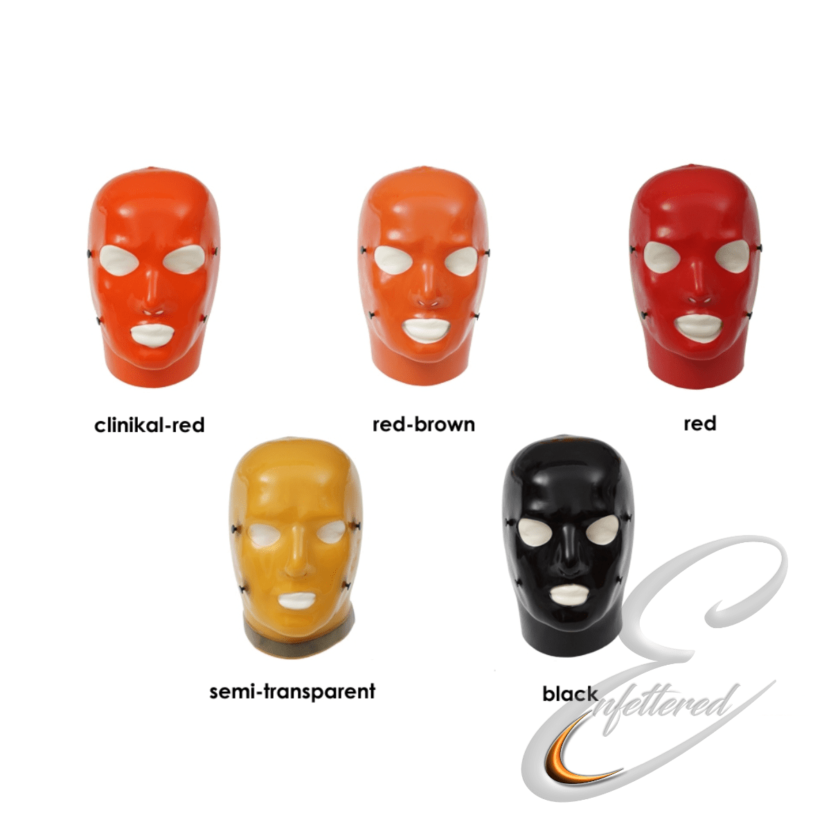 Enfettered Rubber Anatomical Discipline Latex Hood | Enfettered