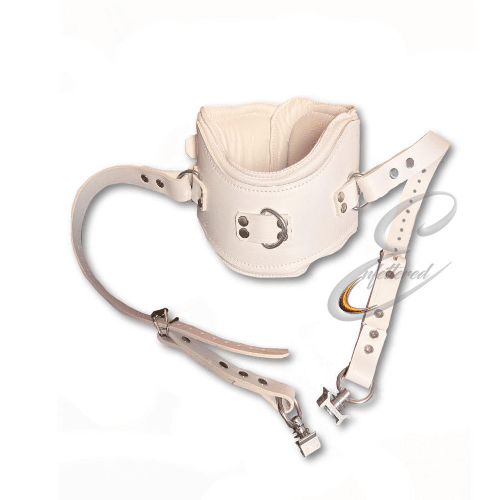 Enfettered Padded Leather Restraint COLLAR (Hellion) | Enfettered